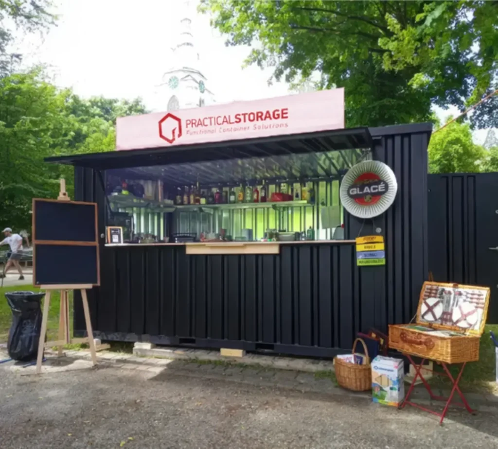 Prefabricated Kiosk for Sale or Rent | TAF Chania Containers
