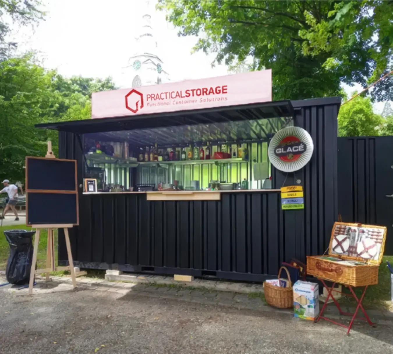 Prefabricated Kiosk for Sale or Rent | TAF Chania Containers